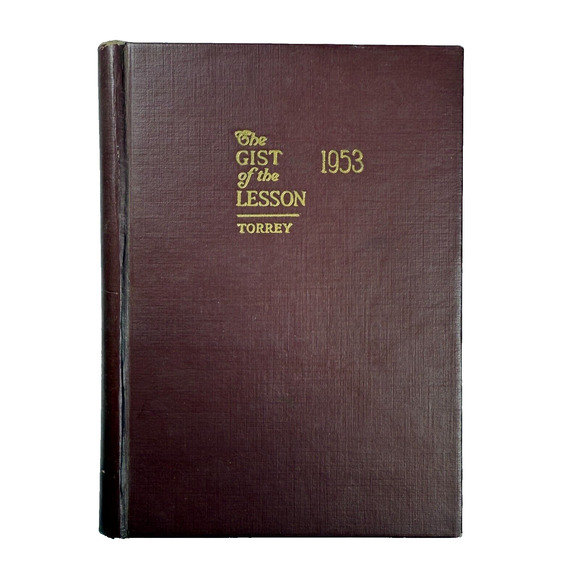 Accents | Gist Of The Lesson By R A Torreys 1953 Vintage Book | Poshmark